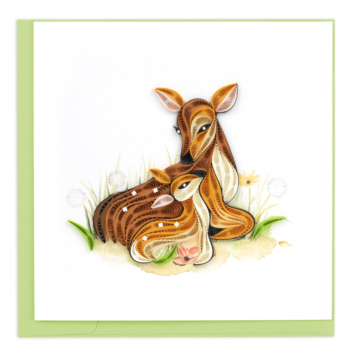 BL1378 Quilling Card – Doe & Fawn – 40nine-Watches