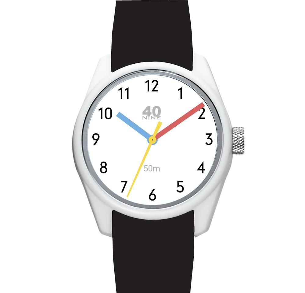 40N3.9BK 40NINE PRIMARY Mens 43MM WATCH – 40nine-Watches