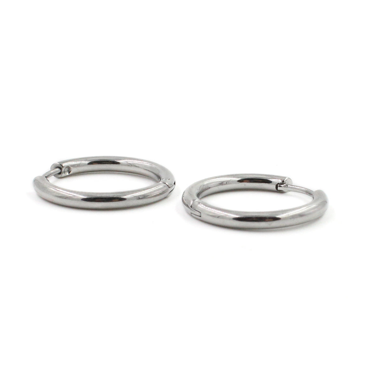 EJEW-P177-P-17 21mm Stainless Steel Hoop Earrings – 40nine-Watches
